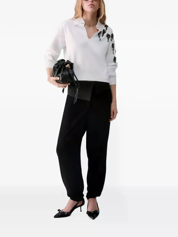 Liu Jo Sweater With Jewel-embroidery
