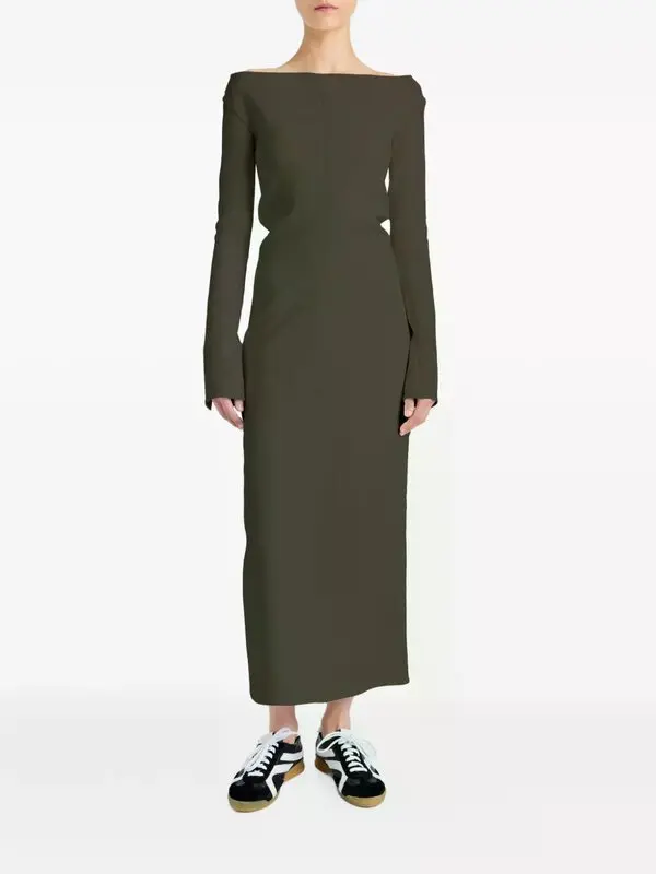 Proenza Schouler Yara Dress In Bi-stretch Suiting