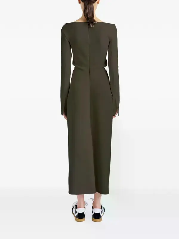 Proenza Schouler Yara Dress In Bi-stretch Suiting