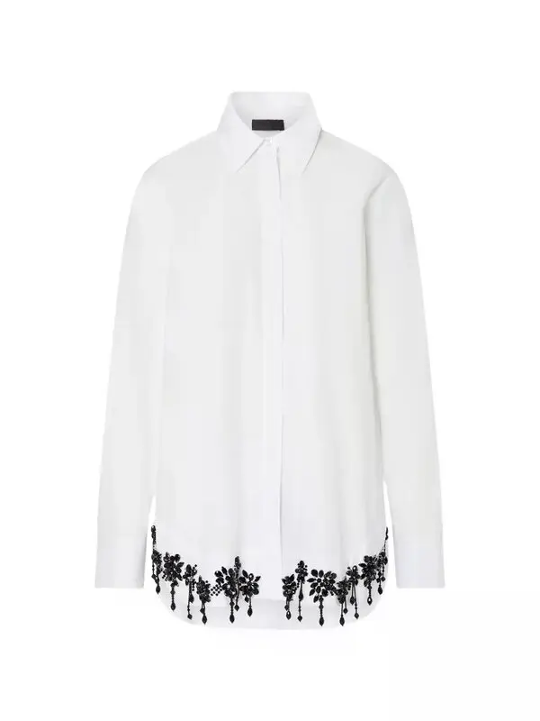 Liu Jo Poplin-shirt With Embroidery