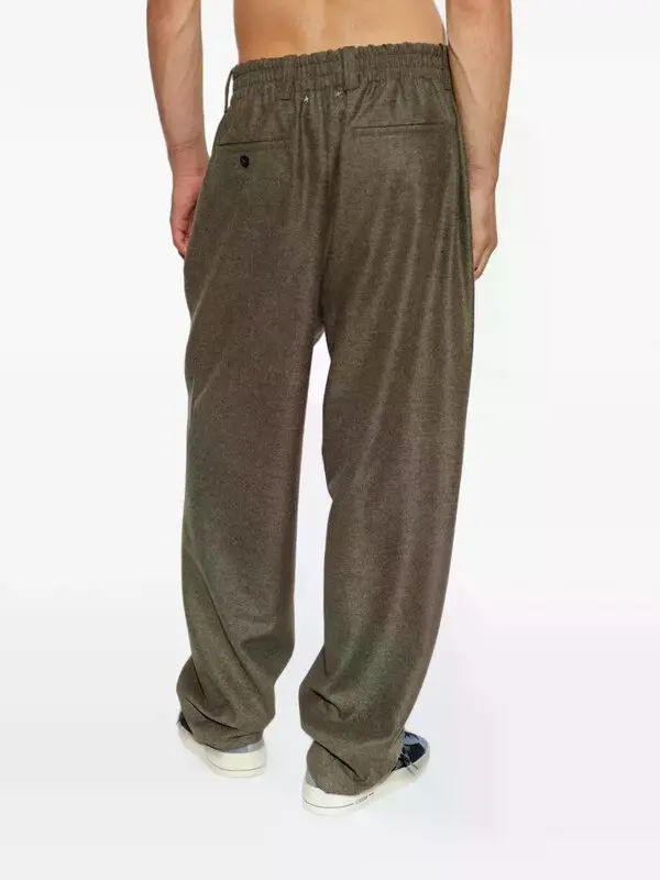 GOLDEN GOOSE Pleated Wool Trousers