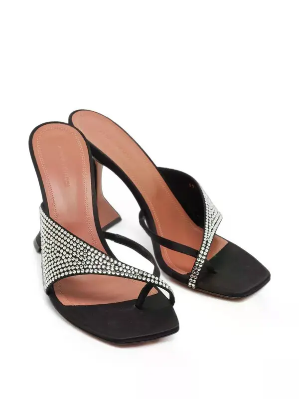 Amina Muaddi Shiona Heeled Sandals