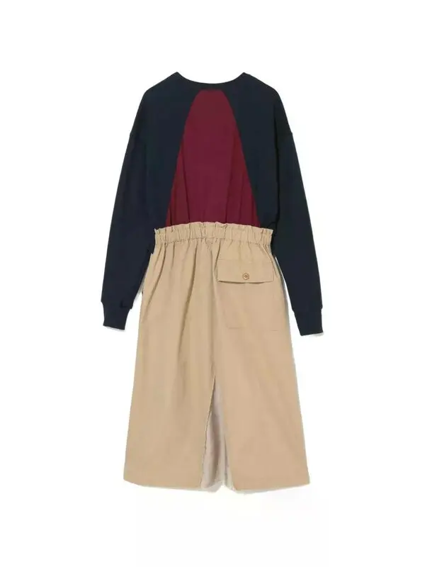 Undercover Trompe L'oeil Layered Dress - Blue