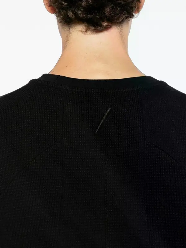 THOM KROM Sleeveless Panelled Sweatshirt