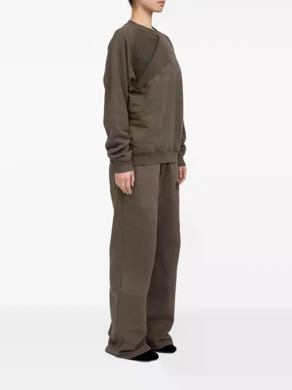 MAISON MARGIELA Trompe L'oeil Numeric-print Sweatshirt