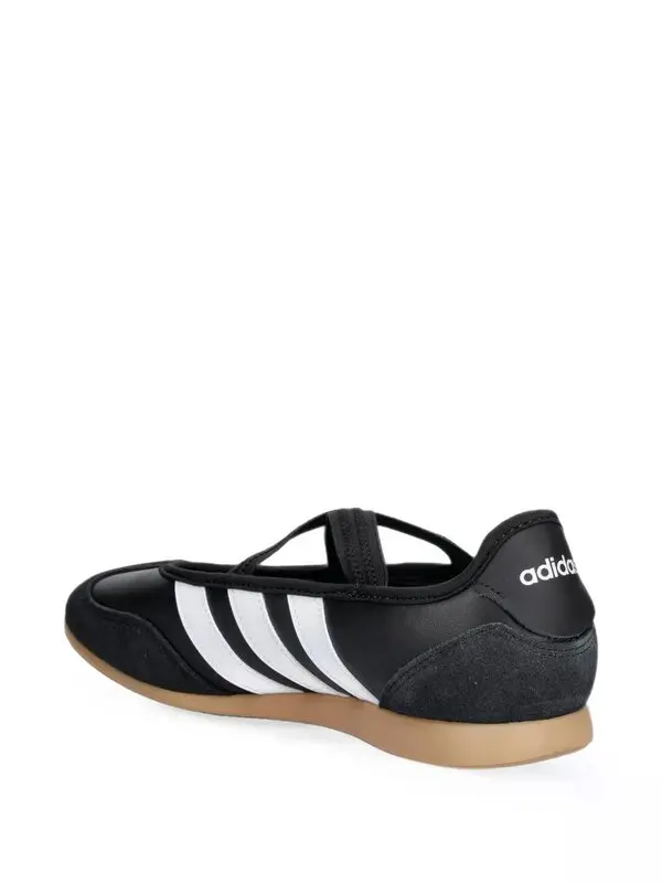 Adidas Barreda Mary Jane Cross-strap Ballet Flats
