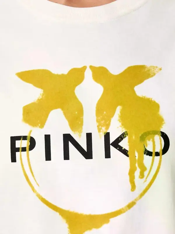 Pinko Logo-print Cotton T-shirt