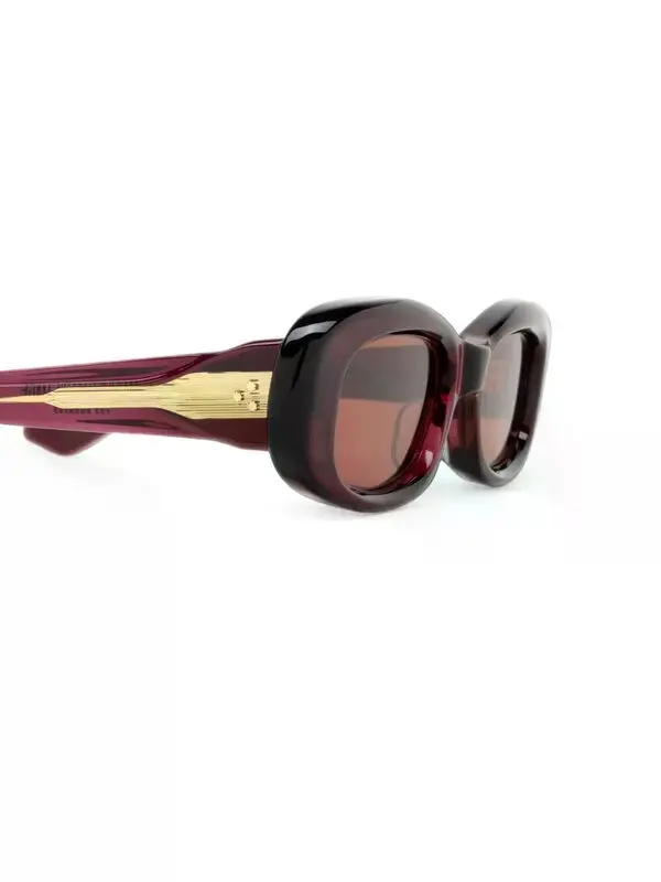 JACQUES MARIE MAGE Ann Oval-frame Sunglasses