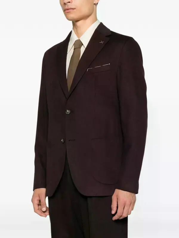 Eleventy Single-breasted Notched-lapels Blazer