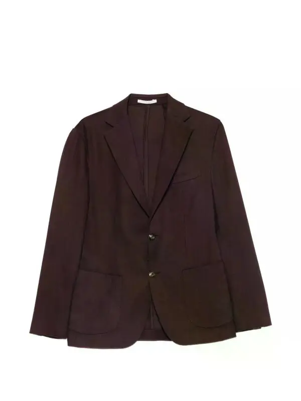 Eleventy Single-breasted Notched-lapels Blazer