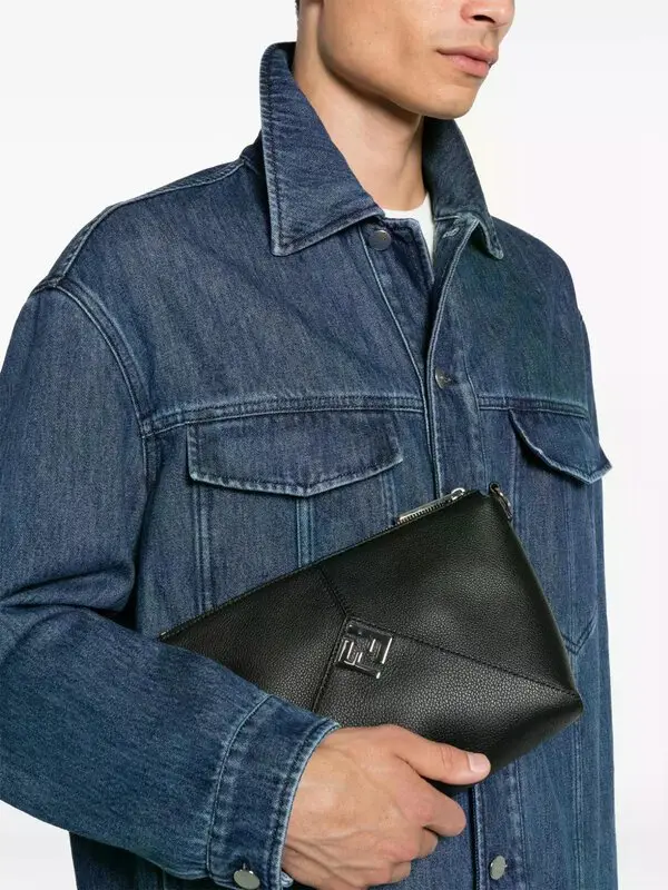 Fendi Lui Ff-logo Clutch Bag
