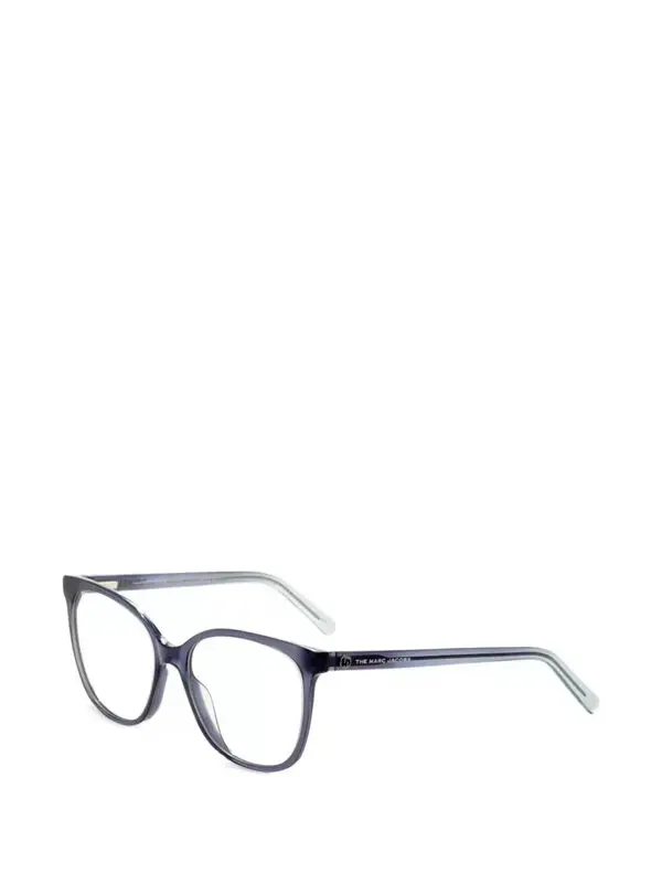 Marc Jacobs Geometric Frame Eyeglasses - Blue