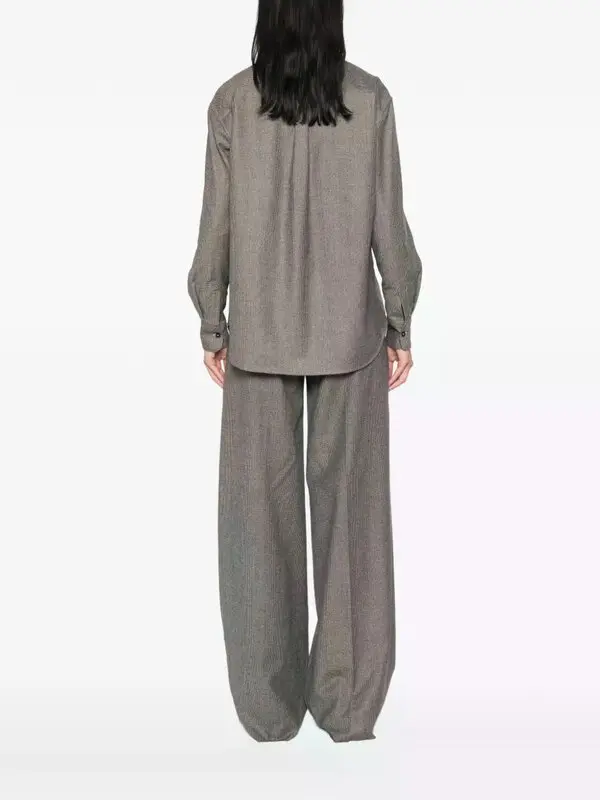 Tagliatore Houndstooth Button-up Shirt