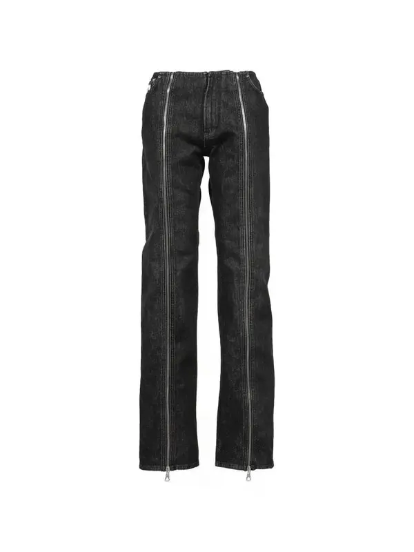 JEAN PAUL GAULTIER Front-zip Jeans