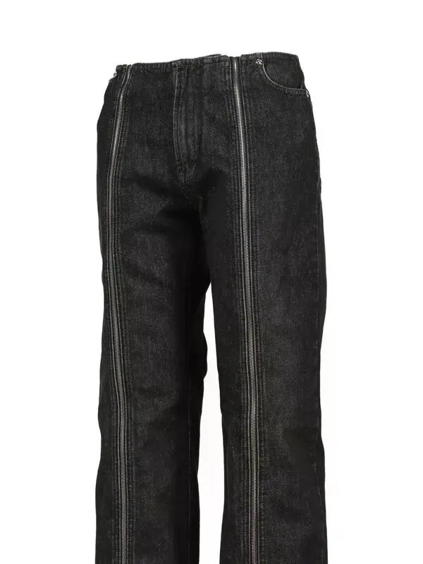 JEAN PAUL GAULTIER Front-zip Jeans