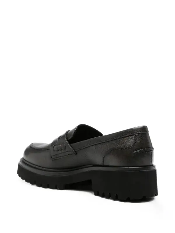 GUGLIELMO ROTTA Chunky-sole Leather Loafers