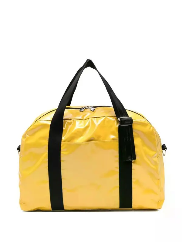 JACK GOMME Walli Coated-finish Luggage Bag - Yellow