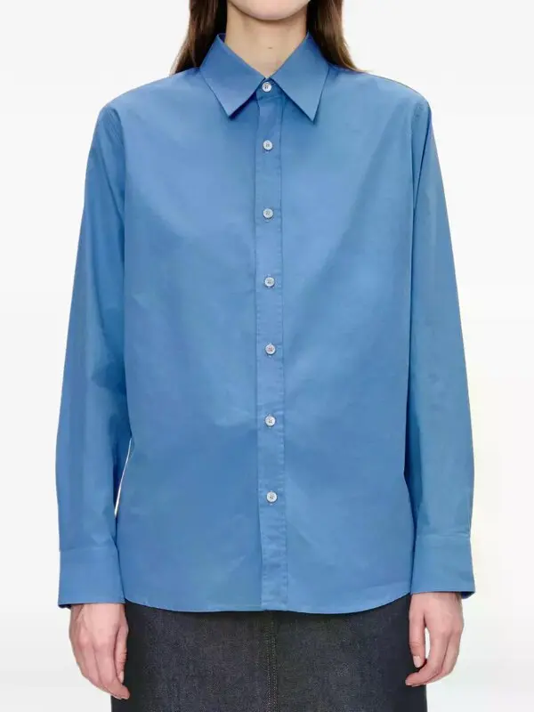 A.p.c. Kayla Button-down Long-sleeve Shirt