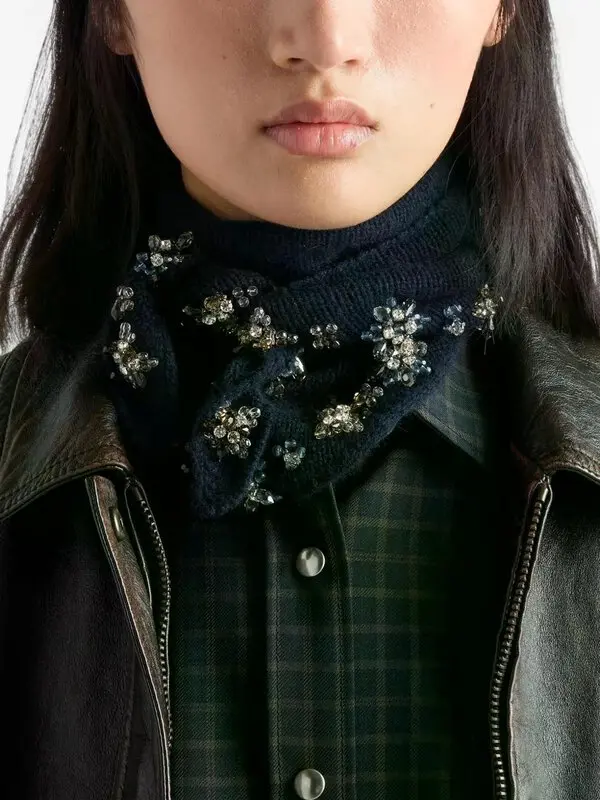 Prada Checked Wool Shirt