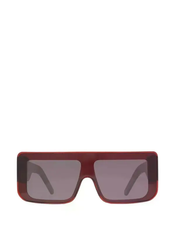 Rick Owens Documenta Sunglasses - Red