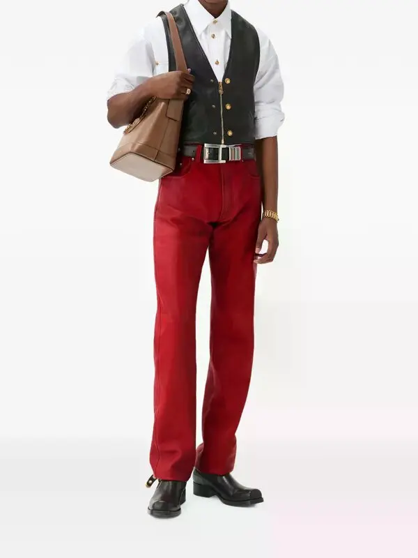 Versace Leather Pants