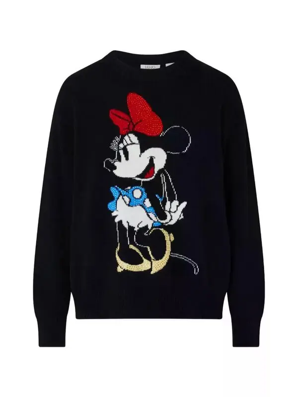 Liu Jo Mrs Mouse Wool Jacquard Sweater