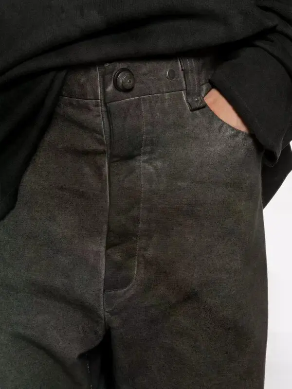ISAAC SELLAM EXPERIENCE Four-pocket Straight-leg Trousers