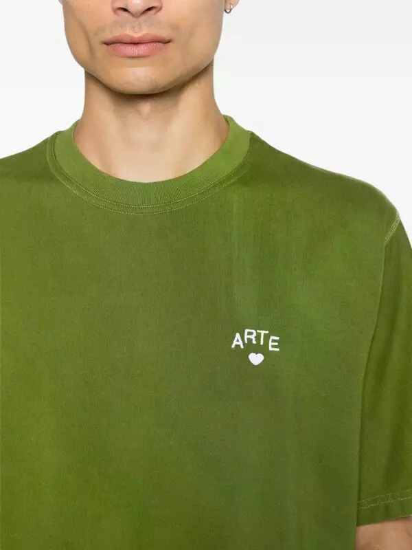ARTE ANTWERP Logo-embroidered T-shirt