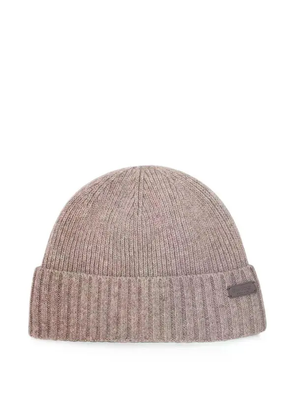 Barbour Carlton Ribbed-knit Beanie Hat