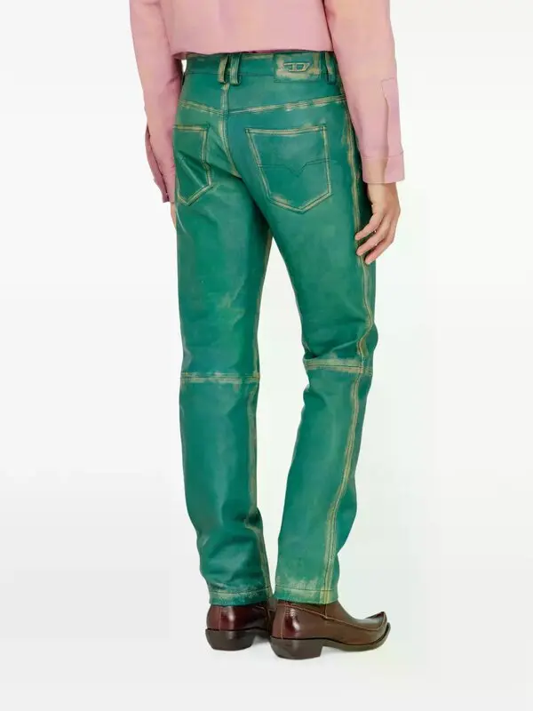 DIESEL® Pants In Treated Leather
