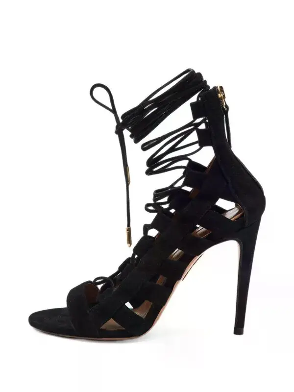 AQUAZZURA Amazon Lace-up Sandals