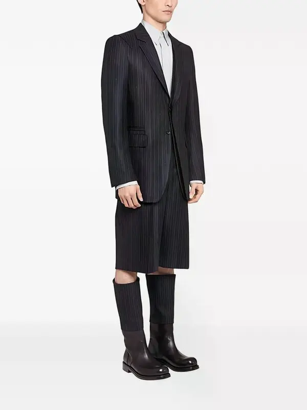 FERRAGAMO Pinstripe-pattern Single-breasted Blazer