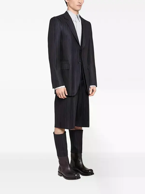 FERRAGAMO Pinstripe-pattern Single-breasted Blazer