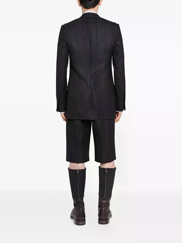 FERRAGAMO Pinstripe-pattern Single-breasted Blazer