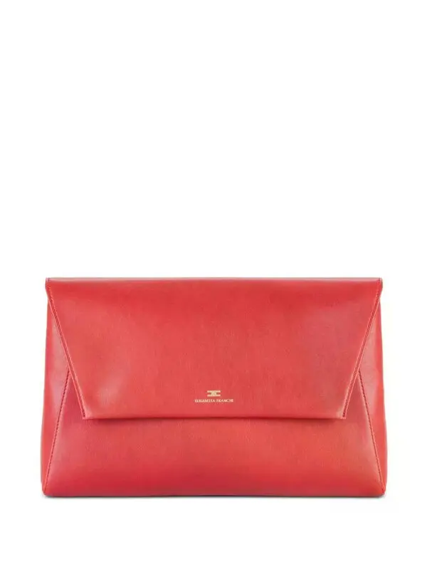 Elisabetta Franchi Leather Clutch Bag