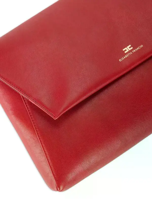 Elisabetta Franchi Leather Clutch Bag