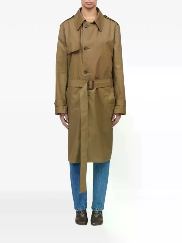 MAISON MARGIELA Belted Single-breasted Trench Coat