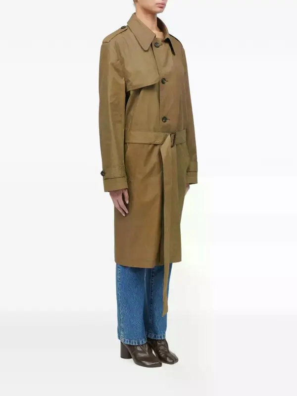MAISON MARGIELA Belted Single-breasted Trench Coat