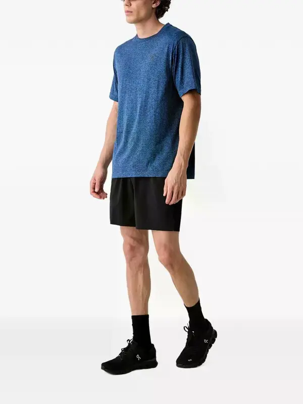 On Marl-effect T-shirt - Blue