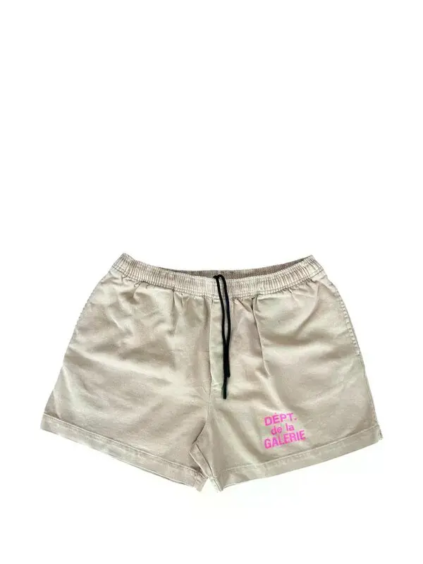 GALLERY DEPT. Zuma Logo-print Shorts - Neutrals