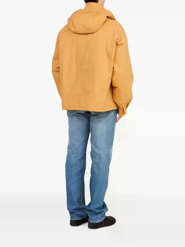 MAISON MARGIELA Coated-cotton Hooded Jacket
