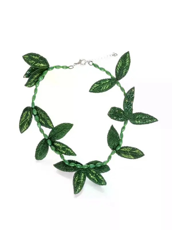 Dsquared2 Botanical Leaf Necklace