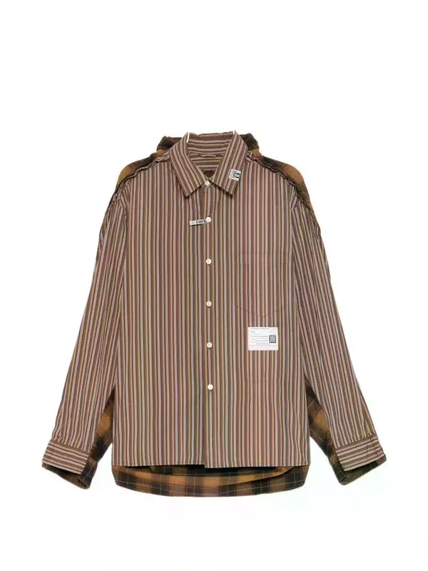 Mihara Yasuhiro Front Back Docking Shirt