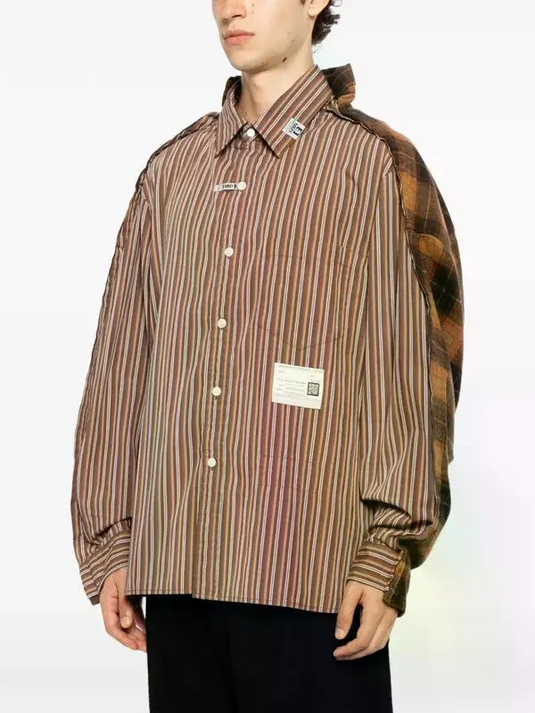Mihara Yasuhiro Front Back Docking Shirt