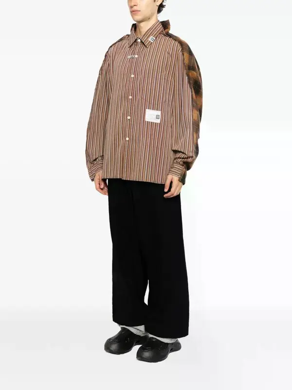 Mihara Yasuhiro Front Back Docking Shirt