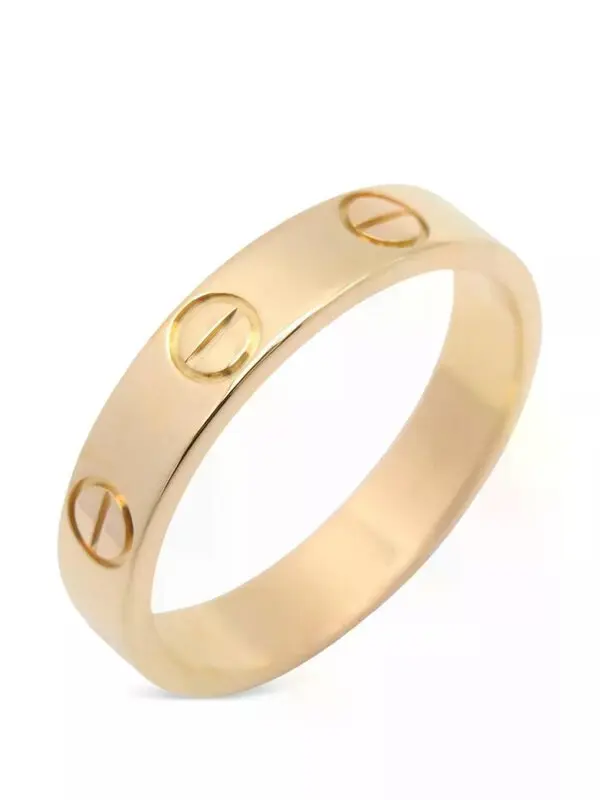 Cartier 18k Yellow Love Ring - Gold