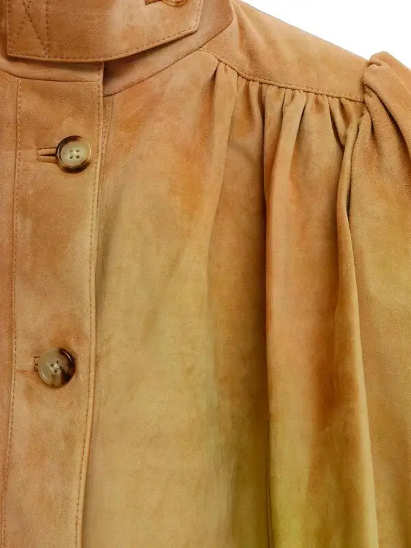 Chloé Gathered Puff-sleeve Jacket