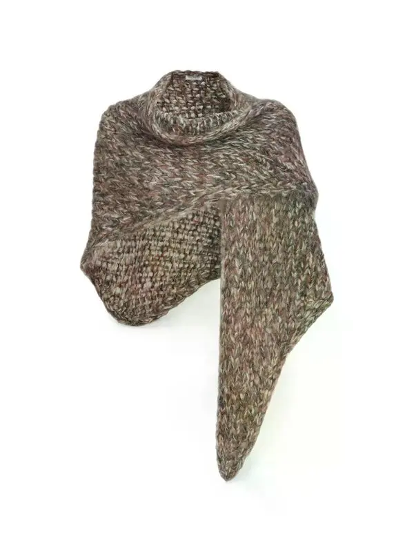 Brunello Cucinelli Mohair Knit Shawl