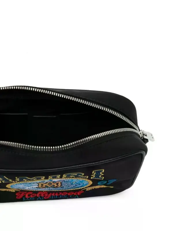 Amiri Logo-embroidered Camera Bag