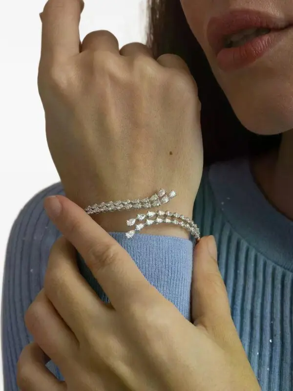ARZANO Diamond Open Wrap Bracelet